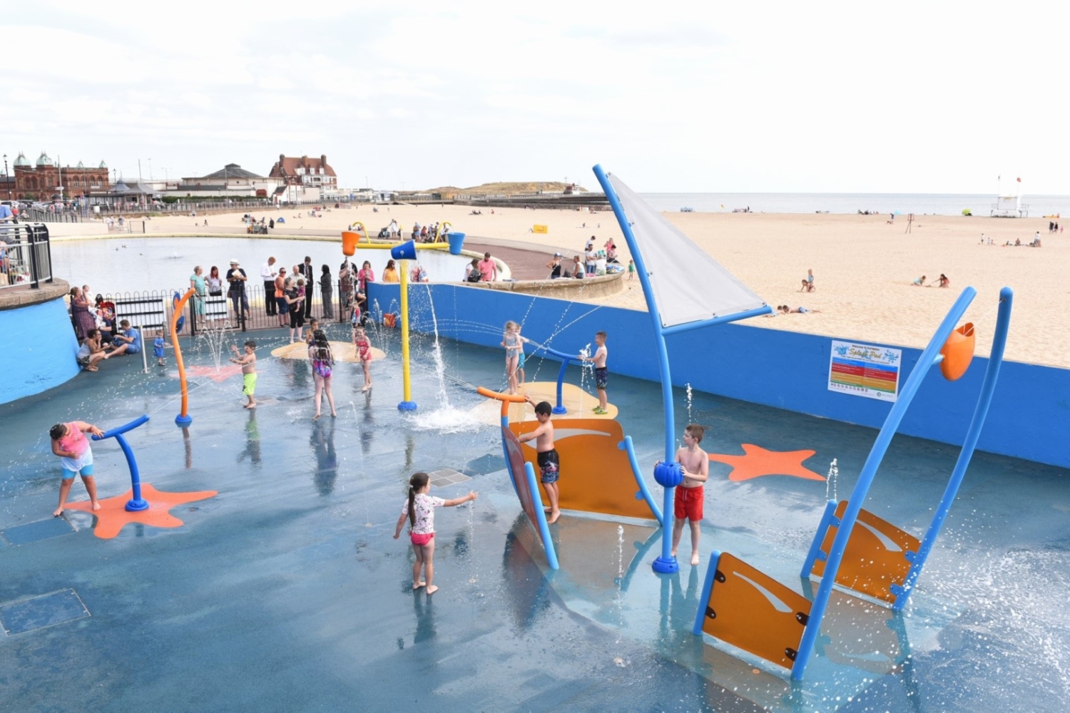 Gorleston Splashpad - Ustigate Waterplay