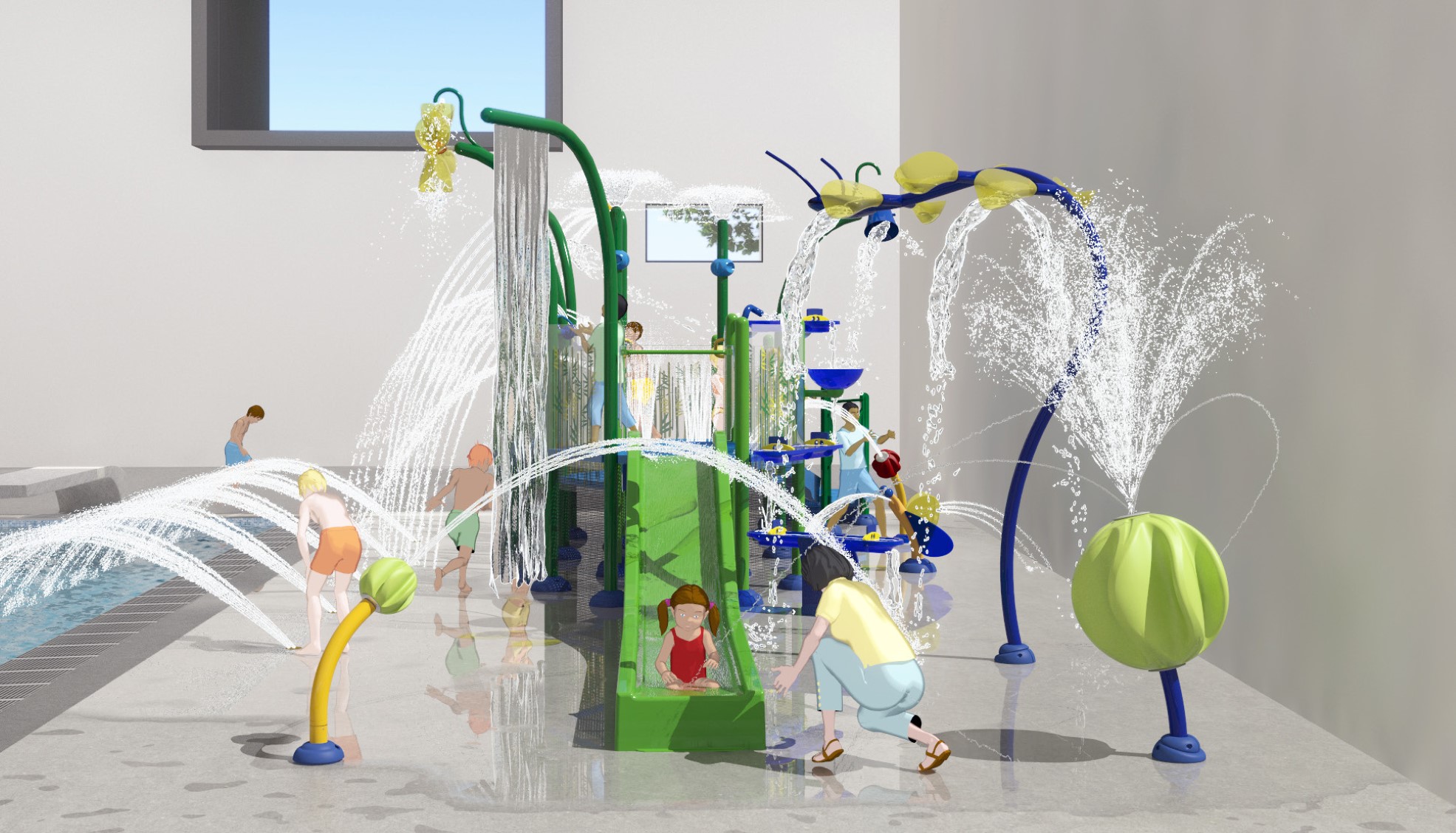 Ponteland Schools & Leisure - Ustigate Waterplay