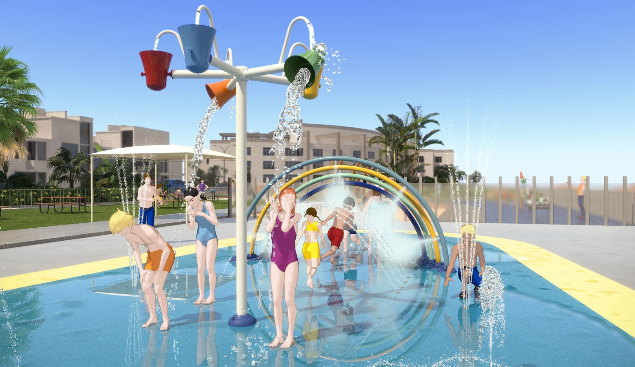 Lee Splash Park and Playground - Ustigate Waterplay