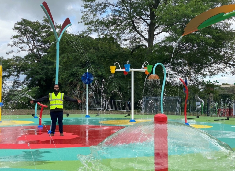 King George's Playing Fields, Brentwood - Ustigate Waterplay